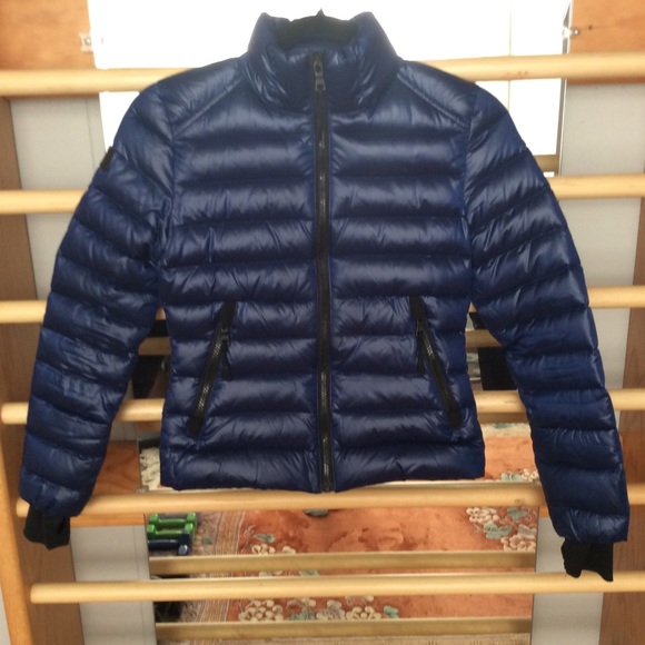SAM. | Jackets & Coats | Sam Nyc Down Jacket 2 Midnight Blue Euc | Poshmark